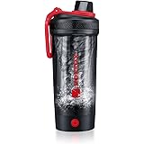 Amazon.com: VOLTRX Shaker Bottle, Gallium USB C Rechargeable Electric ...