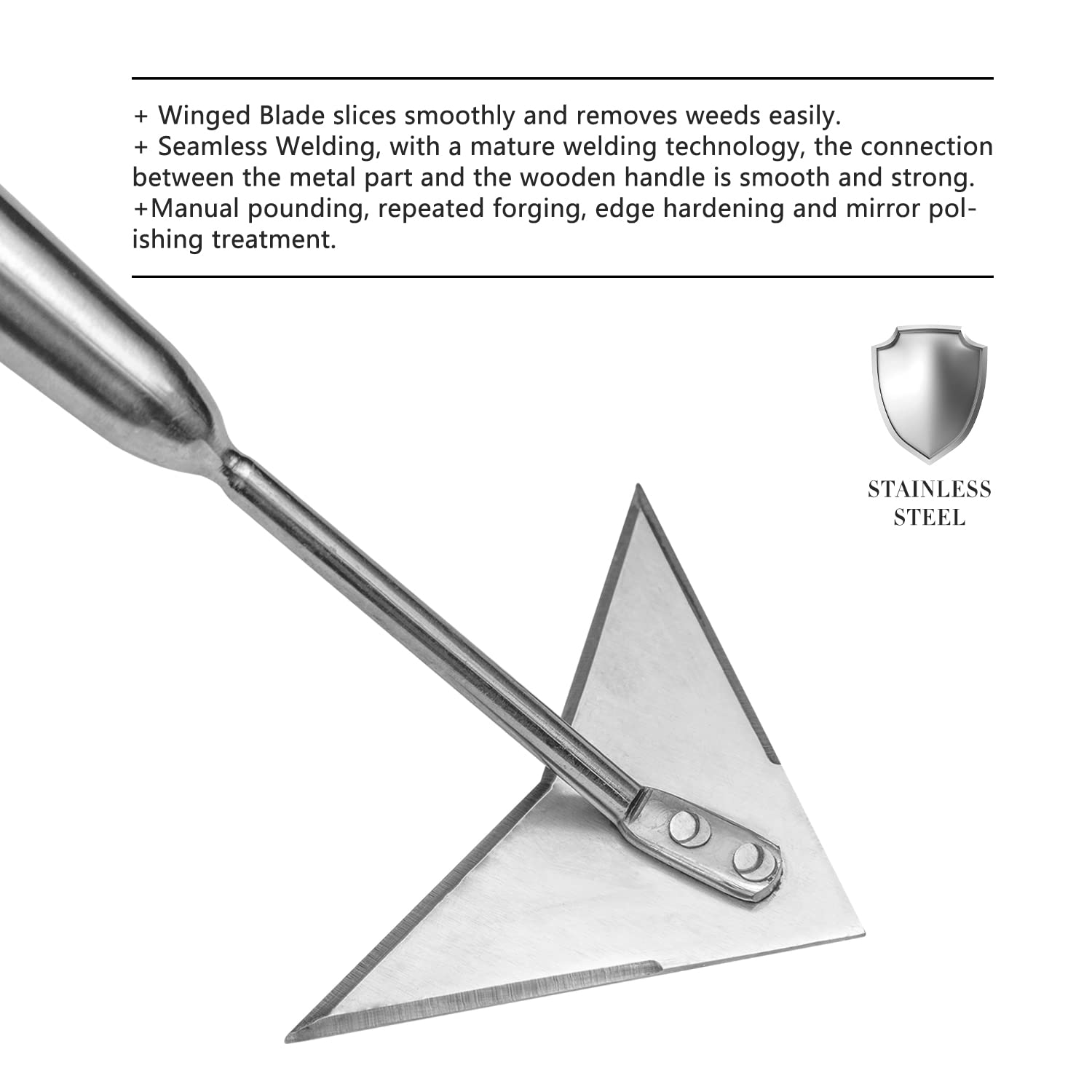 Mua Berry&Bird Triangle Hoe, 60.2'' Winged Weeder Hoe… trên Amazon Mỹ ...