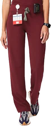 Amazon.com: FIGS Livingston Basic Scrub Pants for Women – Tailored Fit ...