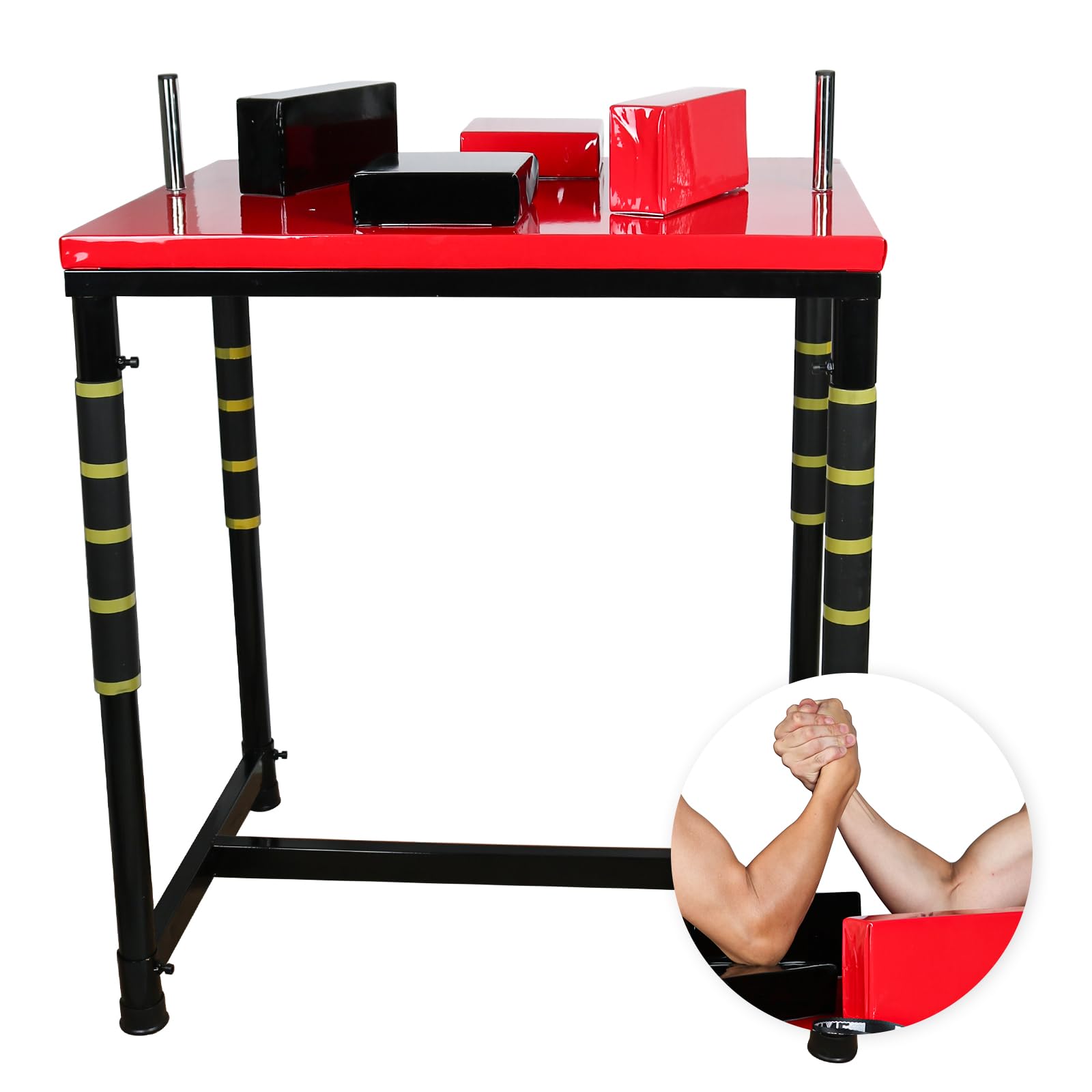 INNOLIFE Professional Arm Wrestling Battle Table, Arm Strength Training ...
