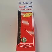 tesafilm transparent, 10m x 15mm, 10 Rollen: Amazon.de: Bürobedarf ...