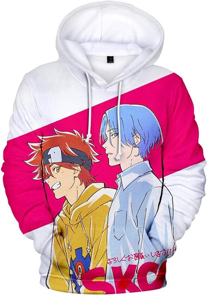 Anime SK8 The Infinity SK Eight Skate Hooded Hoodie Pull Over ...