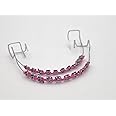 Amazon.com : 2PCS One Step Fake Braces with Fashion Power Chain Metal ...