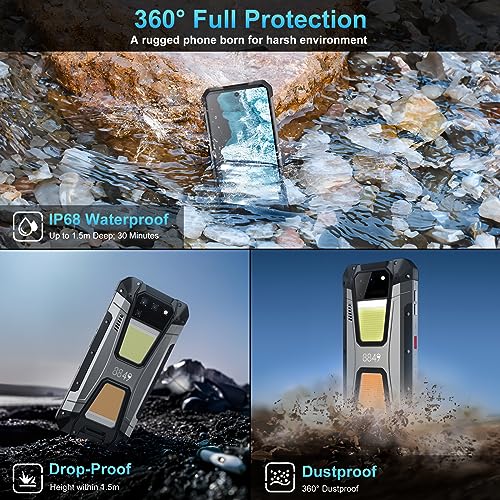 8849 Tank 2 Rugged Smartphone, 22GB+256GB Unlocked Rugged Phone With ...