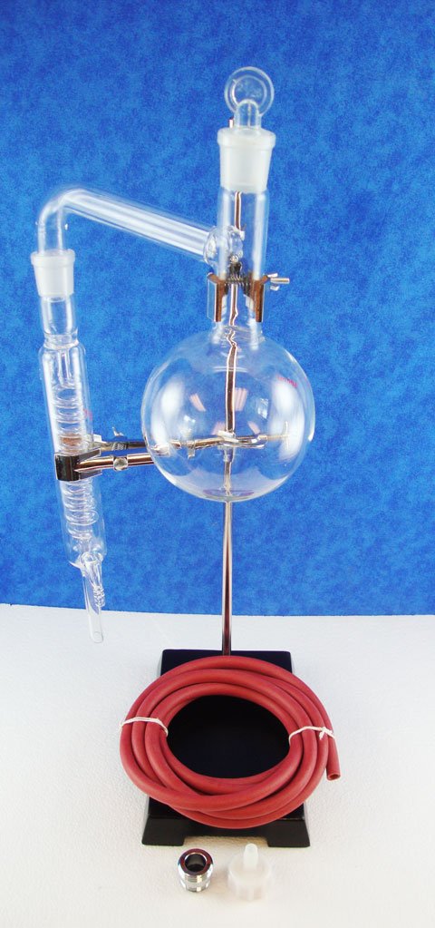 Distillation Apparatus Kit, 500ml: Lab Distillation Apparatus: Amazon ...