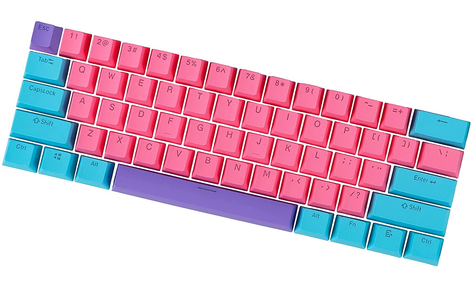 Mua 87 Keycaps, RGB Doubleshot PBT OEM Keycaps with Key Puller ...