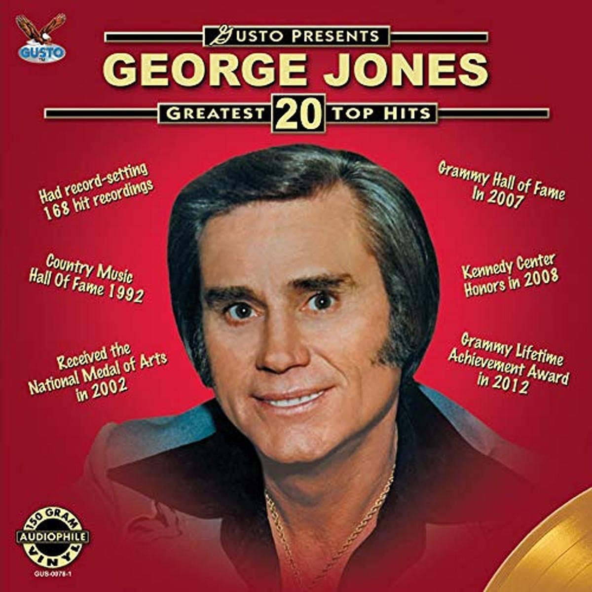 Greatest 20 Top Hits [VINYL] - George Jones