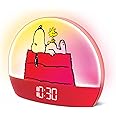 Amazon.com: Peanuts Snoopy Sunrise Alarm Clock – Vibrant Snoopy Edition ...