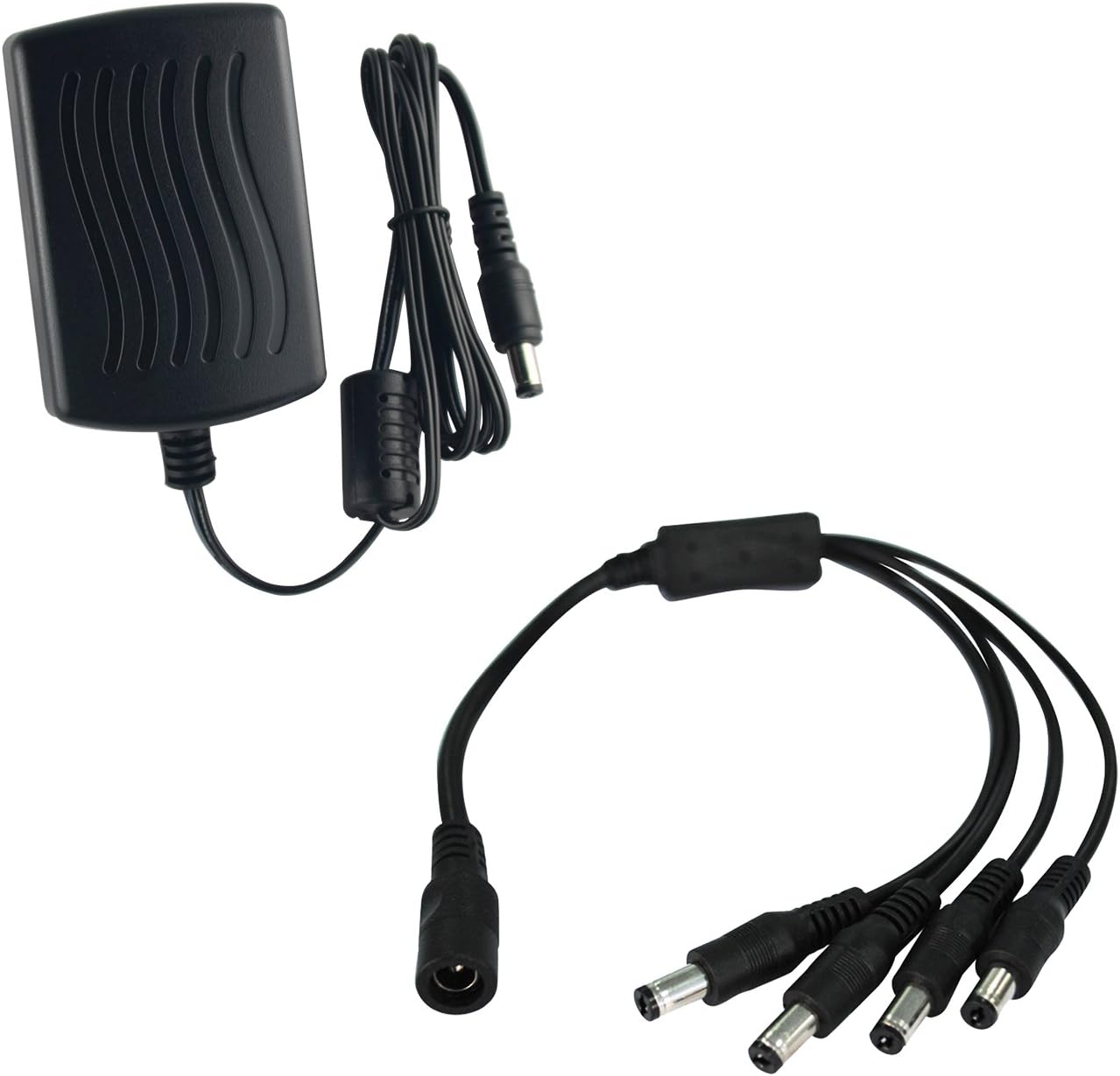 ANNKE AC to DC 12V 9V Power Supply Adapter with 1-to-4: Amazon.co.uk ...