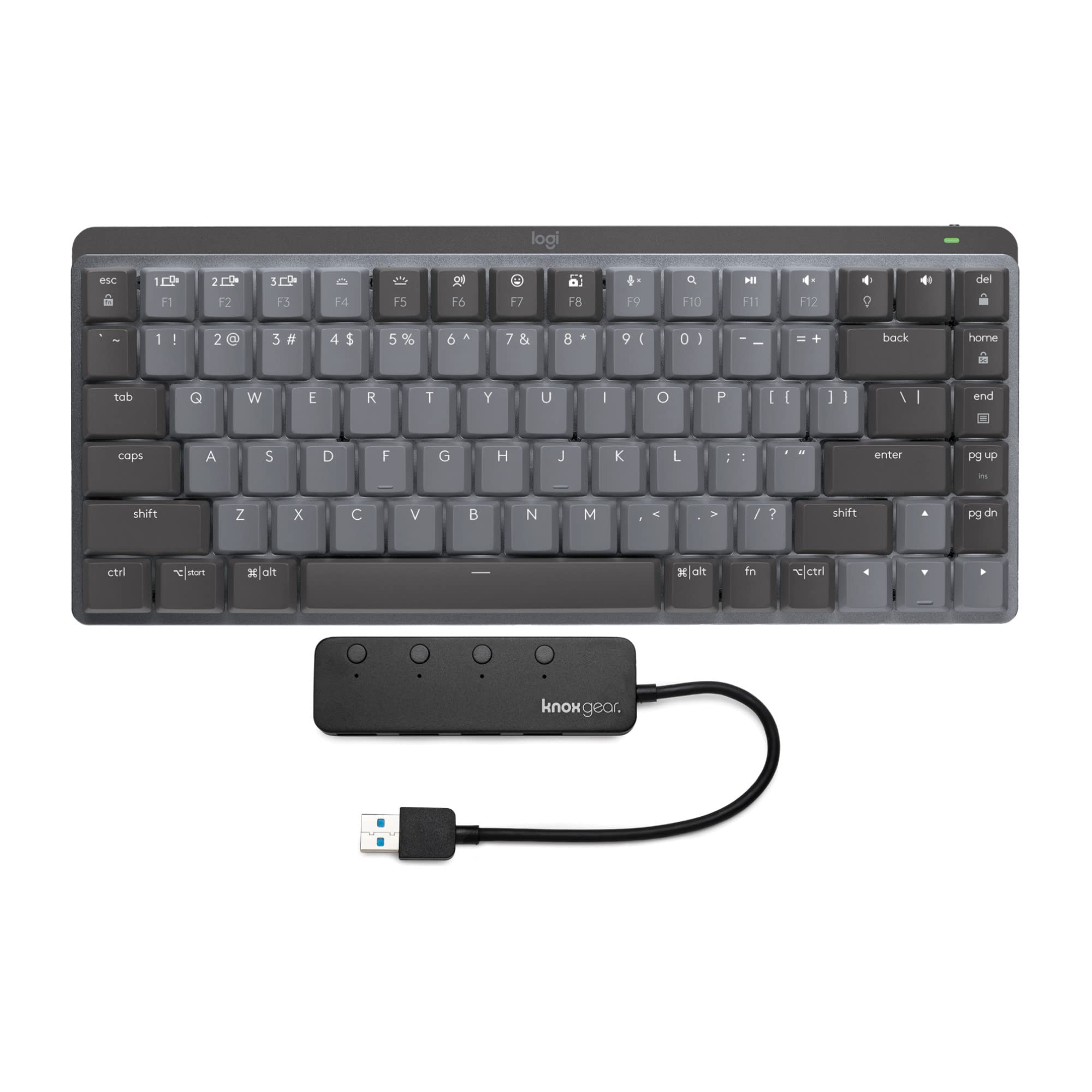 Mua Logitech MX Mechanical Mini Clicky Keyboard (Graphite) Bundle with ...