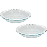 Amazon.com: Pyrex Easy Grab 9.5" Glass Pie Plate: Pie Pans: Home & Kitchen