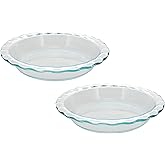 Amazon.com: Pyrex Easy Grab 9.5" Glass Pie Plate: Pie Pans: Home & Kitchen
