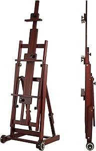 Amazon.com: MEEDEN Multi-Function Studio Easel,H-Frame Easel,Painting ...