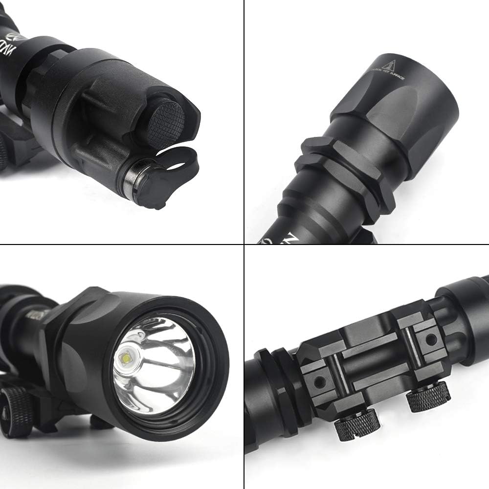 WADSN Weapon Tactical Hunting Torch with Gun Mount M951 Waterproof LED ...