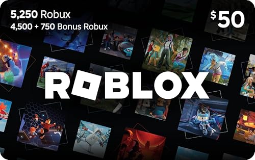 Roblox Roblox Digital Gift Card - 5,250 Robux [Includes Exclusive ...