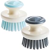Amazon.com: Amazer Dish Brush with Handle, 2 Pack Kitchen Scrub Brushes ...