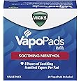 Amazon.com: Vicks VapoPads, 20 Count – Soothing Menthol Vapor Pads for ...