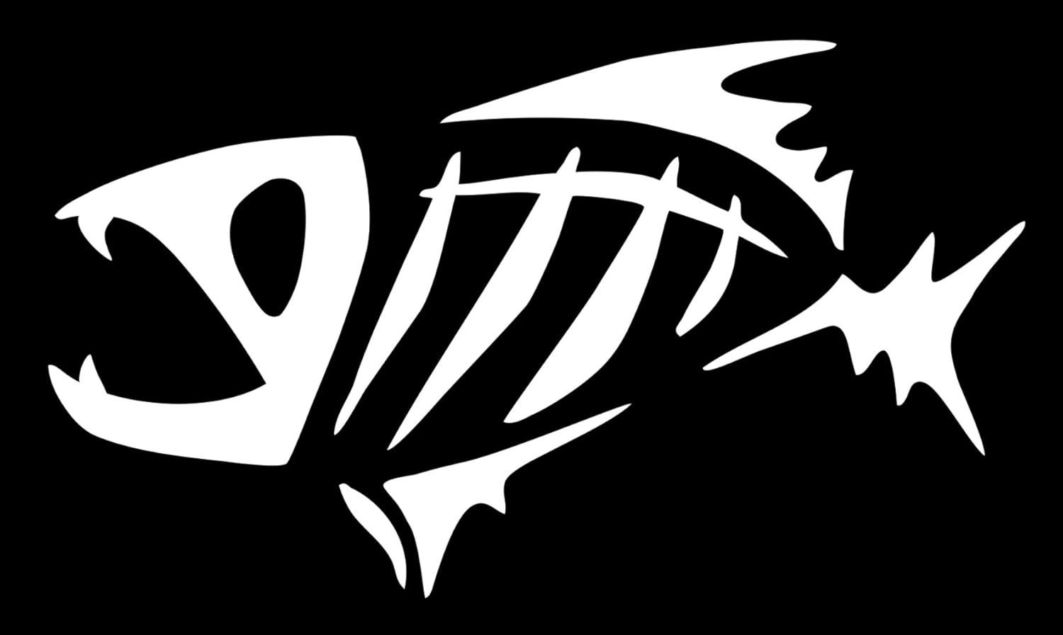 Amazon.com: spdecals G Loomis Fish Skeleton Car Window Vinyl Decal ...