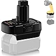 Amazon.com: BTRUI for Dewalt 20V Li-Ion to 14.4V-12V Ni-Mh Battery Adapter, Convert for Dewalt ...