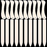Amazon.com: 20 Pack Bone Folder Tool, Plastic Bone Folder Crafts Scoring Folding Creasing Paper ...