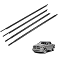 Amazon.com: ANTUKO 4Pcs Black Window Weatherstrip Moulding Trim Seal ...