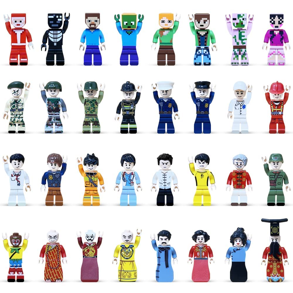 Mua Mini Figures, MOYEE Minifigures, Little People Figures, Characters ...
