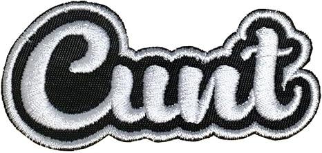 Amazon.com: Cunt - Black/White - Adult Humor - Obscene/Risky - Trendy ...