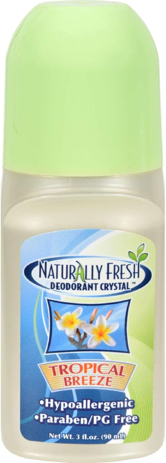 Naturally Fresh Roll-On Deodorant Crystal, Tropical Breeze, 90ml ...