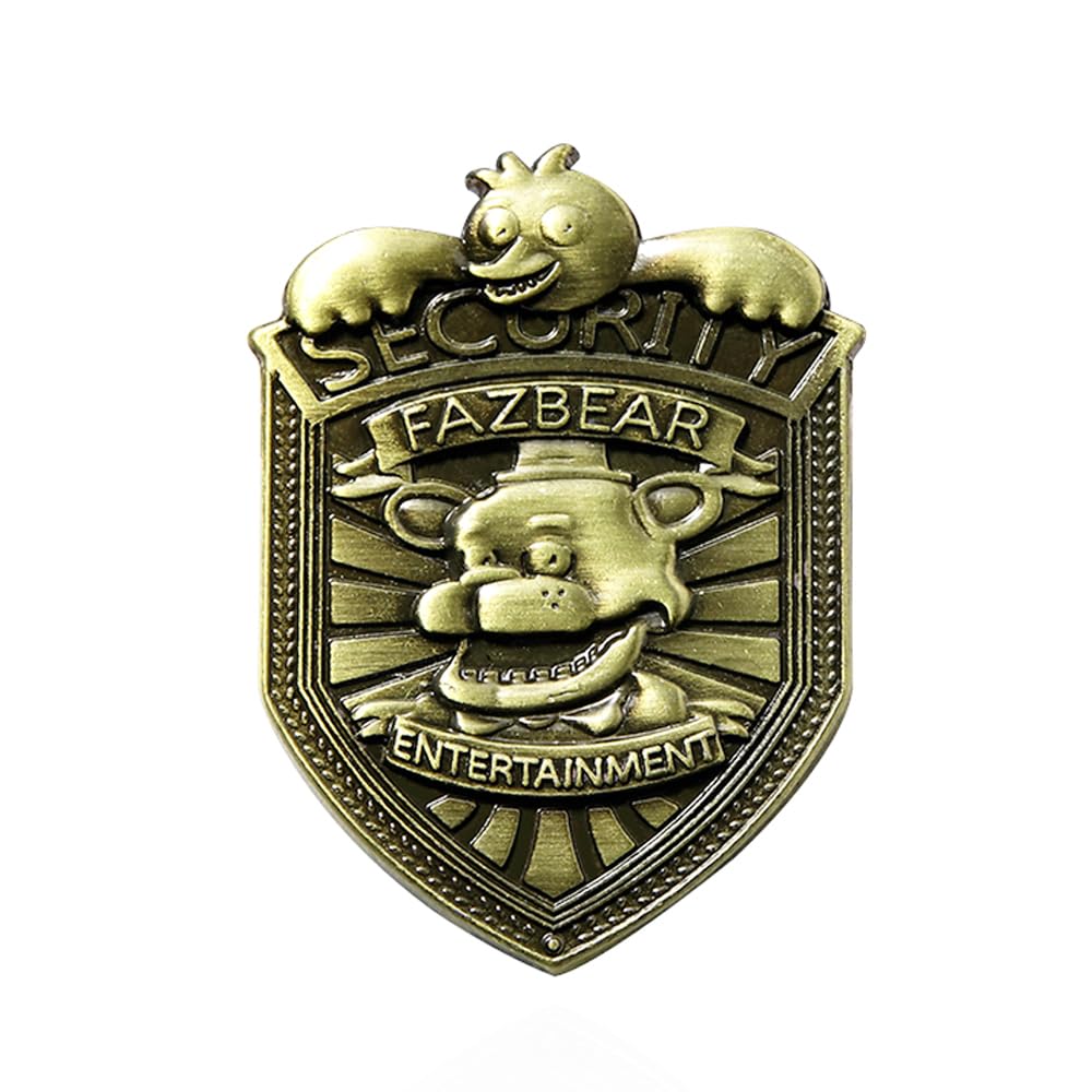 Mua FNAF Security Guard Badge - Freddy Fazbear's Night Guard Pin - FNAF ...