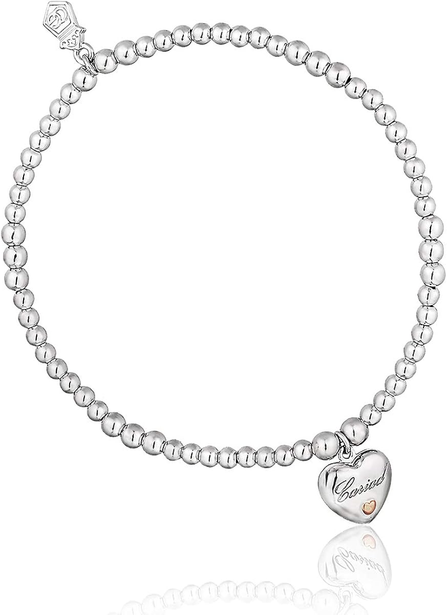 Clogau Heart Cariad Affinity Bead Bracelet 17-18cm: Amazon.co.uk: Jewellery