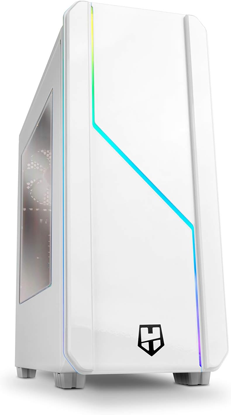 Nox Hummer MC PRO ARGB -NXHUMMERMCPROW- PC Case, Semi-Tower, ARGB ...