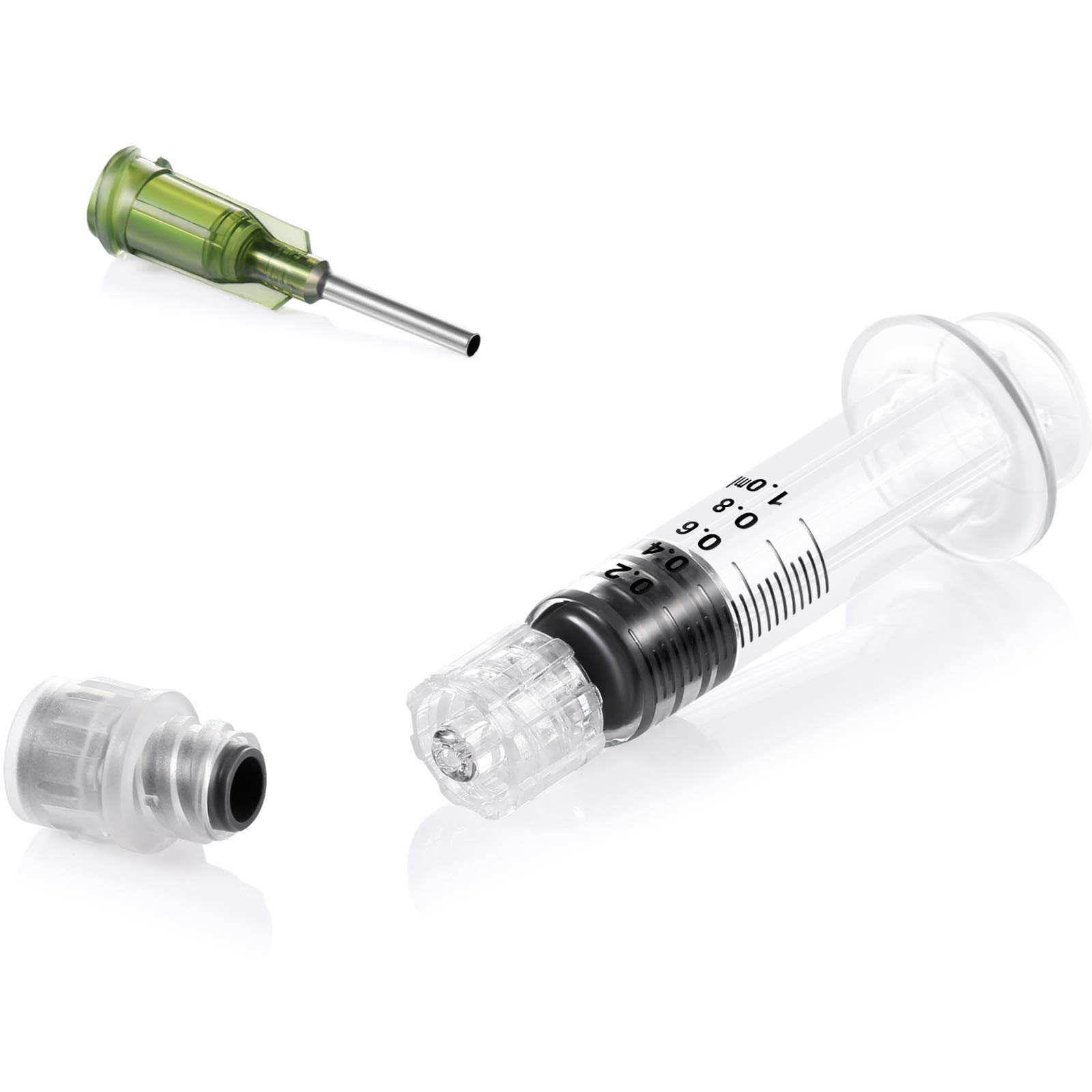 Mua Nuanchu 1 ml Borosilicate Glass Luer Pets Syringe Reusable Glass ...