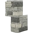 Amazon.com: GenStone Faux Stacked Stone Panel 41" x 11.25" in Northern ...