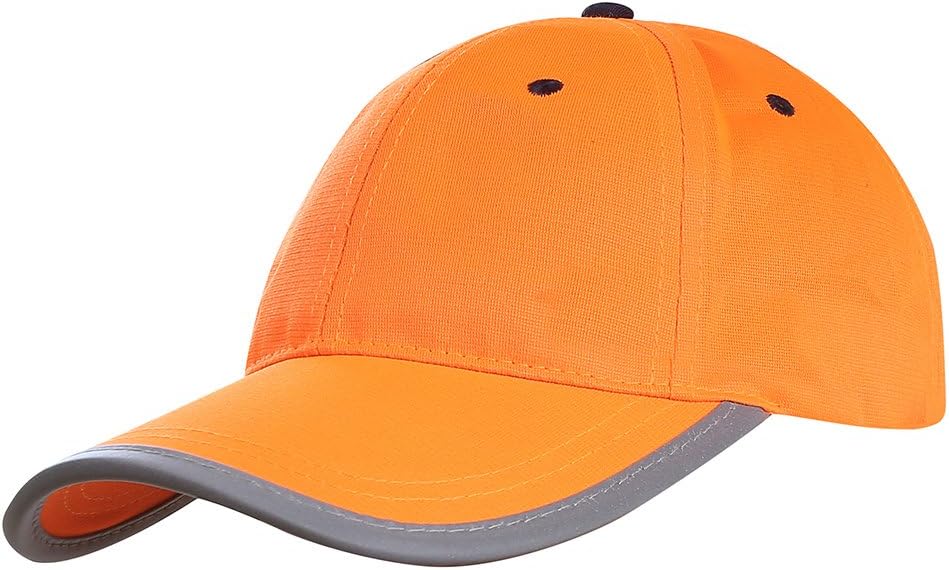 Hi Vis High Visibility Reflective Hi Viz Yellow Orange Safety Baseball ...