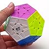 Megaminx Speed Cube, Stickerless 3x3x3 Pentagonal Speed Cube ...