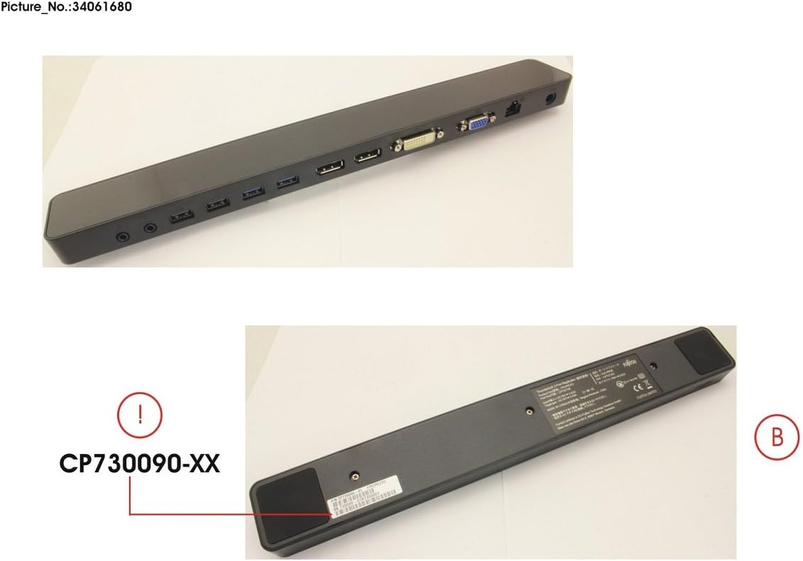 Fujitsu s26391-f2249-l100 Thunderbolt Thunderbolt 3 Docking Station ...