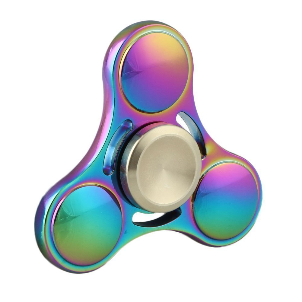 RAINBOW METAL SPINNER FLIP SPINNER