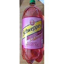 Schweppes Raspberry Ginger Ale Cans, 12 Fl Oz, 24 Pack, 44% OFF