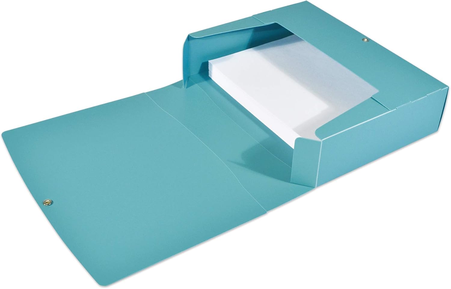 Elba Pastel File Box 24 x 32 cm Spine 80 mm Opaque Polypro Cover ...