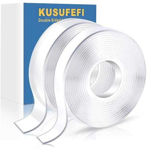 KUSUFEFI Double Sided Adhesive tape Heavy Duty, Double Stick Mounting ...