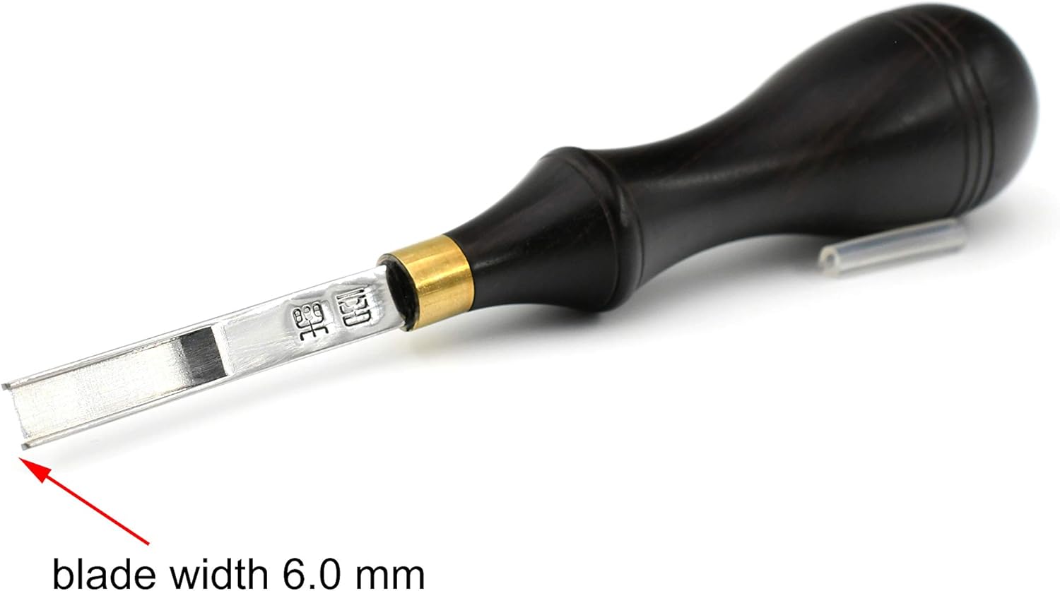 Stainless Steel French Style Edge Skiving Tool for Leather Craft Belt ...