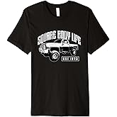 Amazon.com: Squarebody 4X4 Classic Pickup Square Body Truck T-Shirt ...
