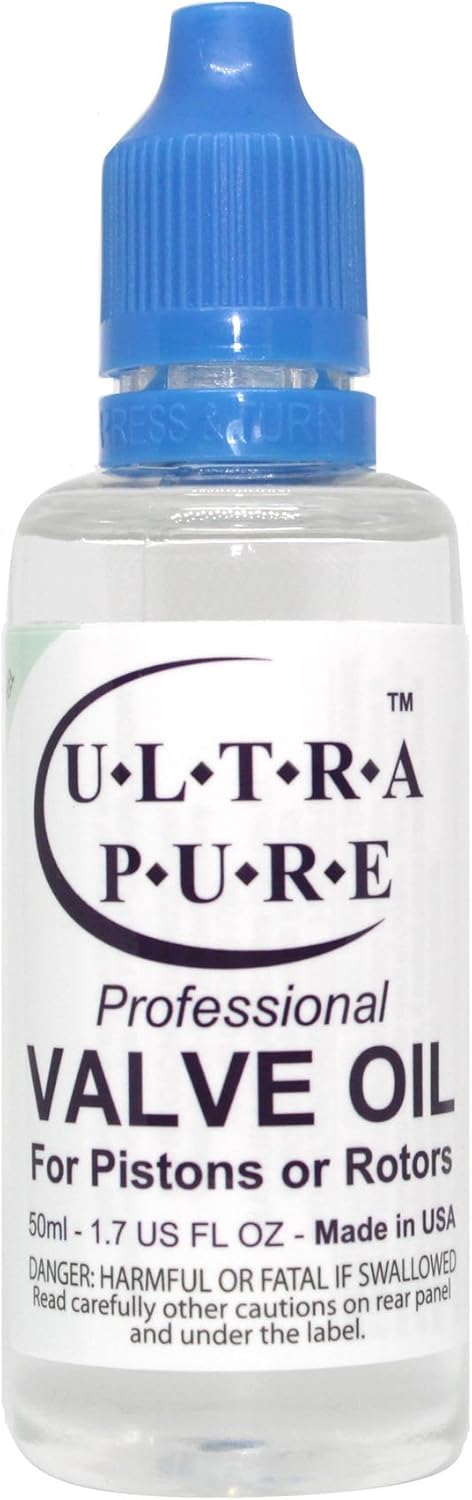 Ultra-Pure Oils Synthetic Valve Oil for Trumpet, Horn, Brass ...