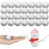 Amazon.com: 200 Pcs White Craft Foam Balls Small Styrofoam Balls 0.6 Inch Smooth Polystyrene ...