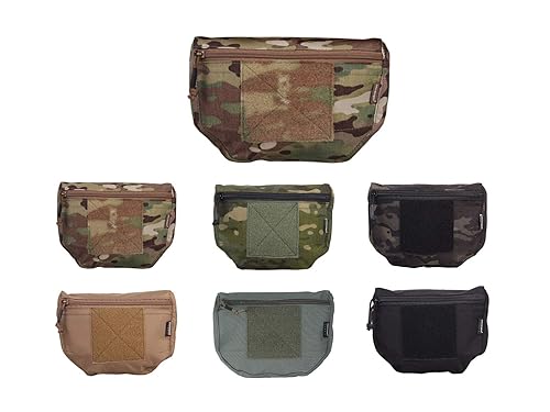 Elite Tribe Airsoft Hunting Molle Vest Pouch Tactical Vest Carrier Drop ...