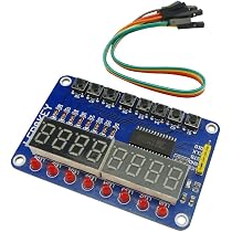 Arduino Tm1638 Led 8-bit Digital LED Tube With TM1638 Key Display ...