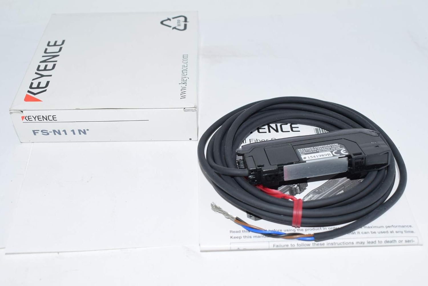 Keyence FS-N11N amplifier fiberoptic sensor: Amazon.com: Industrial ...