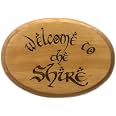 Amazon.com: Welcome to the Shire Lord Of the Rings LOTR Decor Sign Wall ...