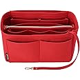 Amazon.com: OPPOSHE Purse Organizer Insert for Handbags, Softened Felt ...