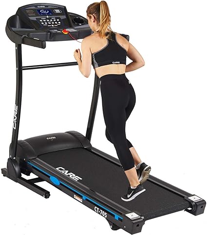 CARE FITNESS - Tapis de Course Inclinable et Pliable, Motorisé CT-705 ...
